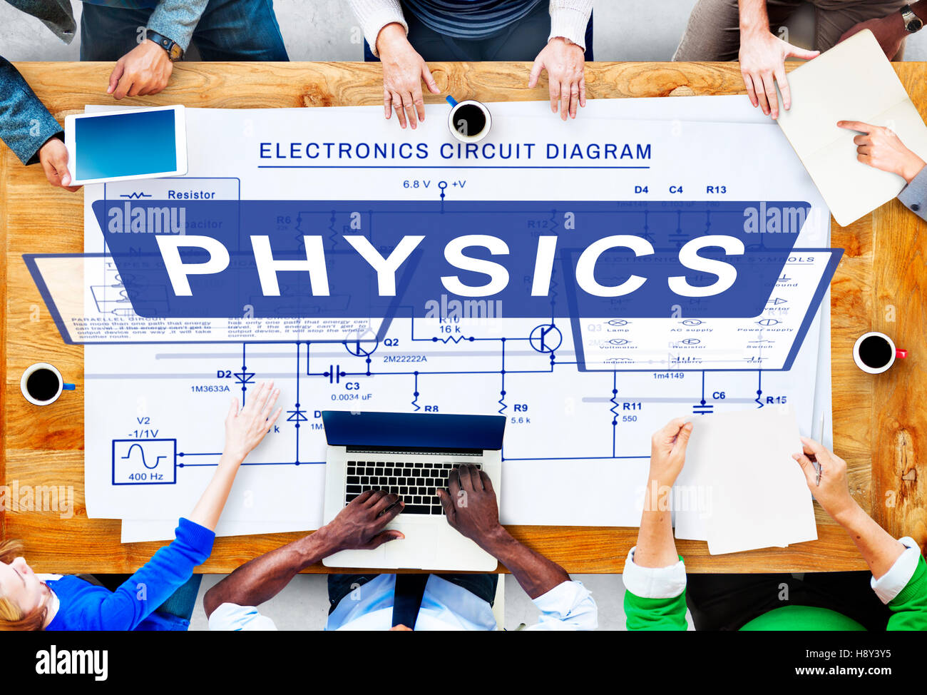 Physics Complex Experiment Formula Function Concept Stock Photo - Alamy