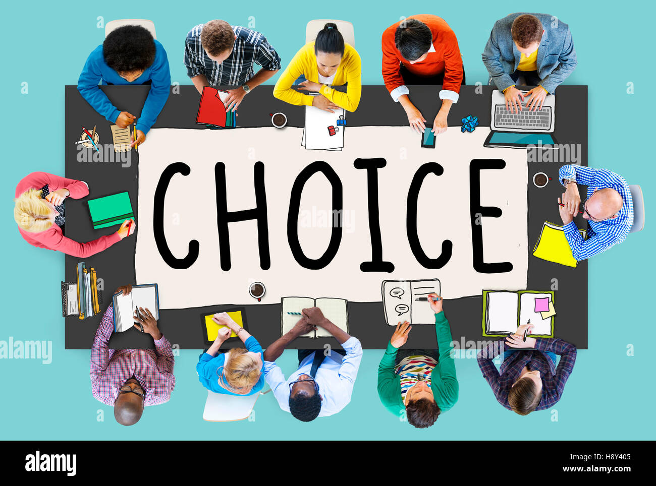 Choice Chance Opportunity Decision Alternative Concept Stock Photo - Alamy