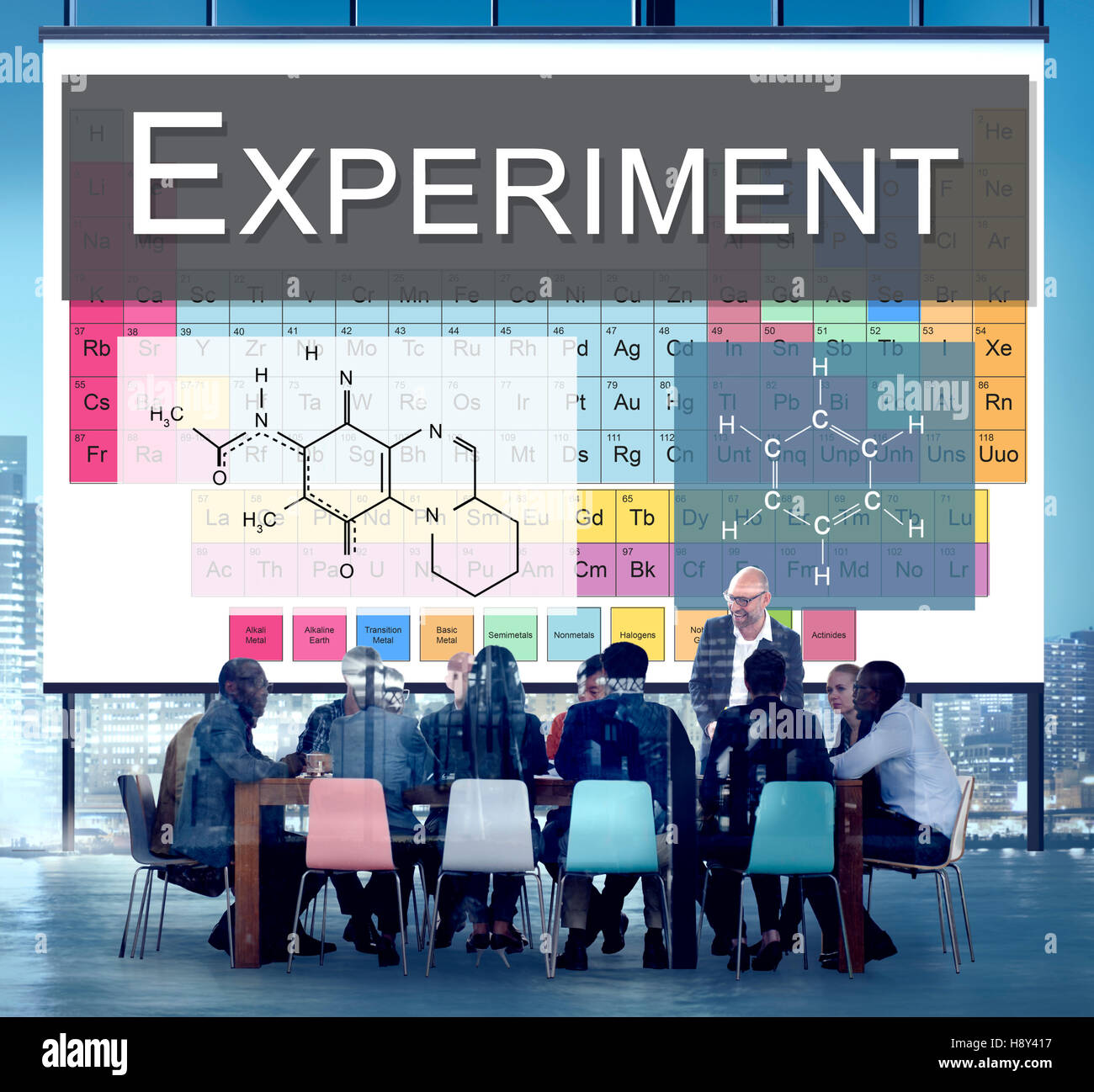 Chemical Bonding Experiment Research Science Table of Elements Concept ...