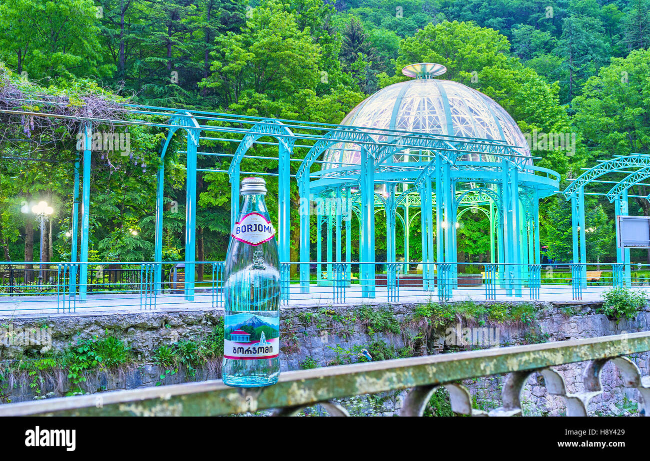 The mineral water of Borjomi is one of the most famous products of ...