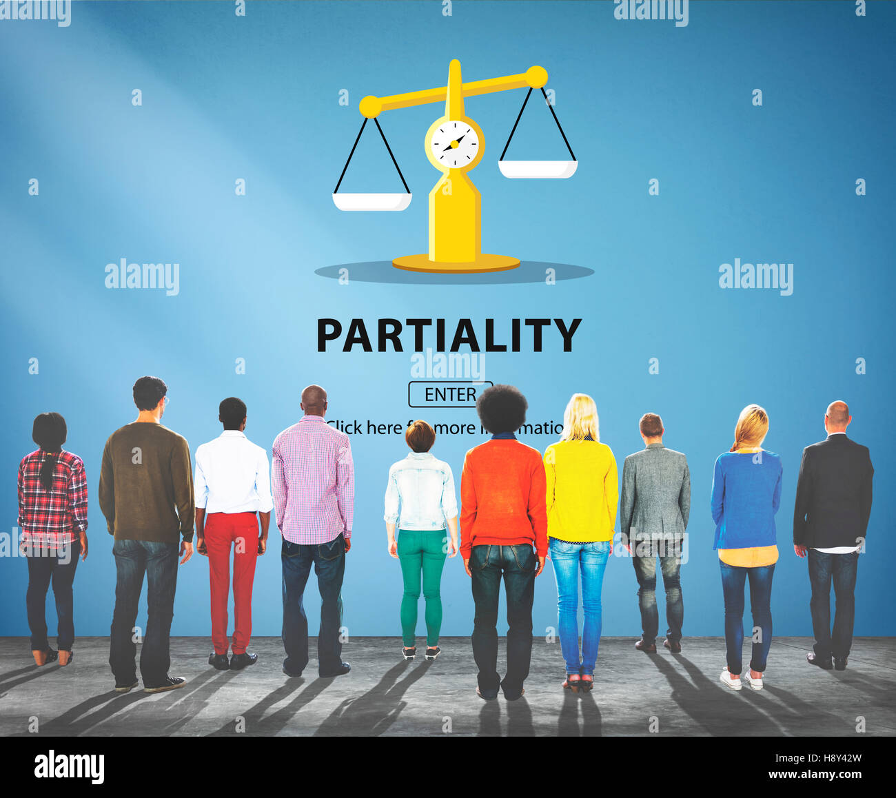 Partiality Prejudice Unfairness Help Victims Bias Concept Stock Photo ...