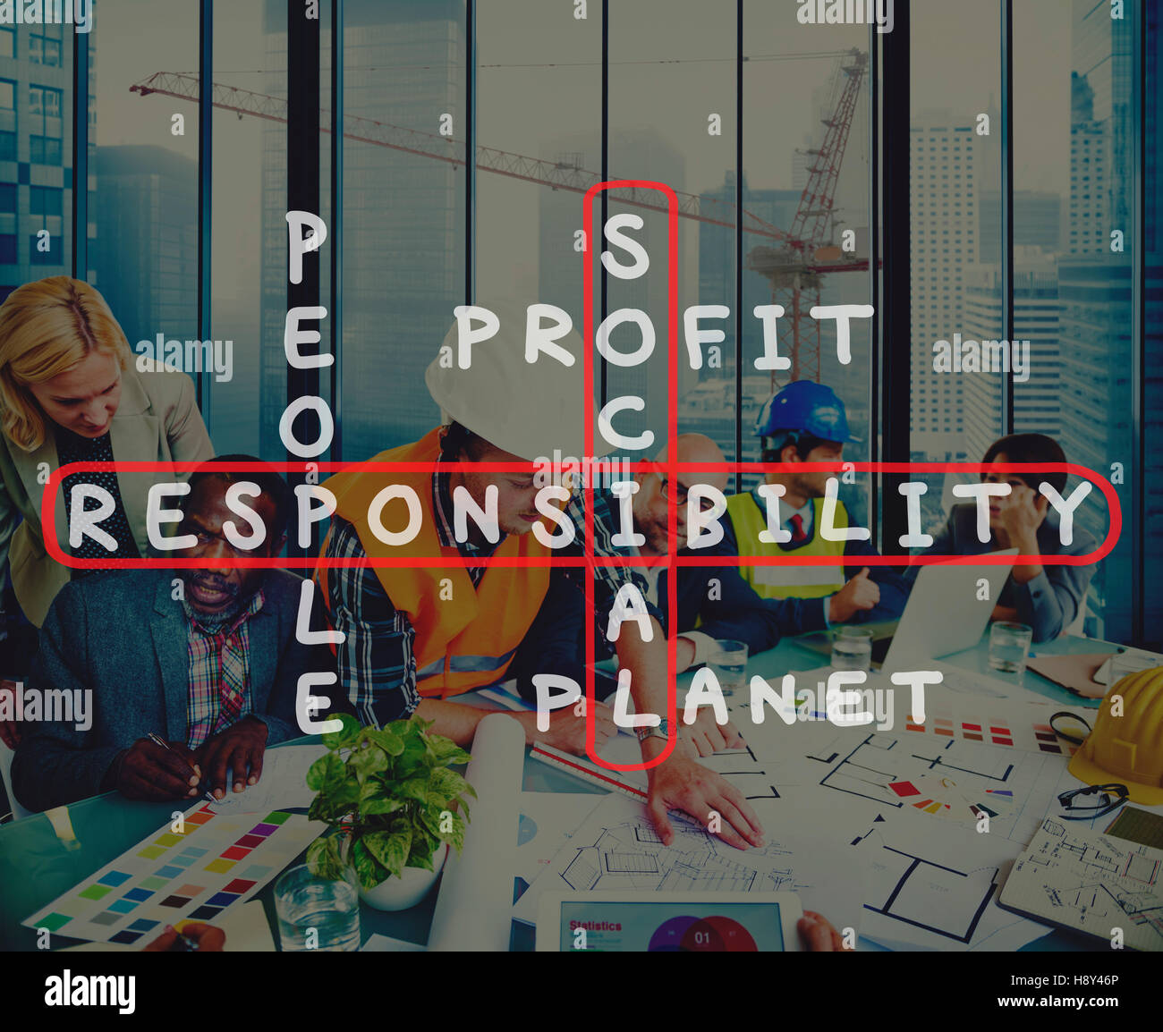 Social Responsibility Reliability Dependability Ethics Concept Stock ...