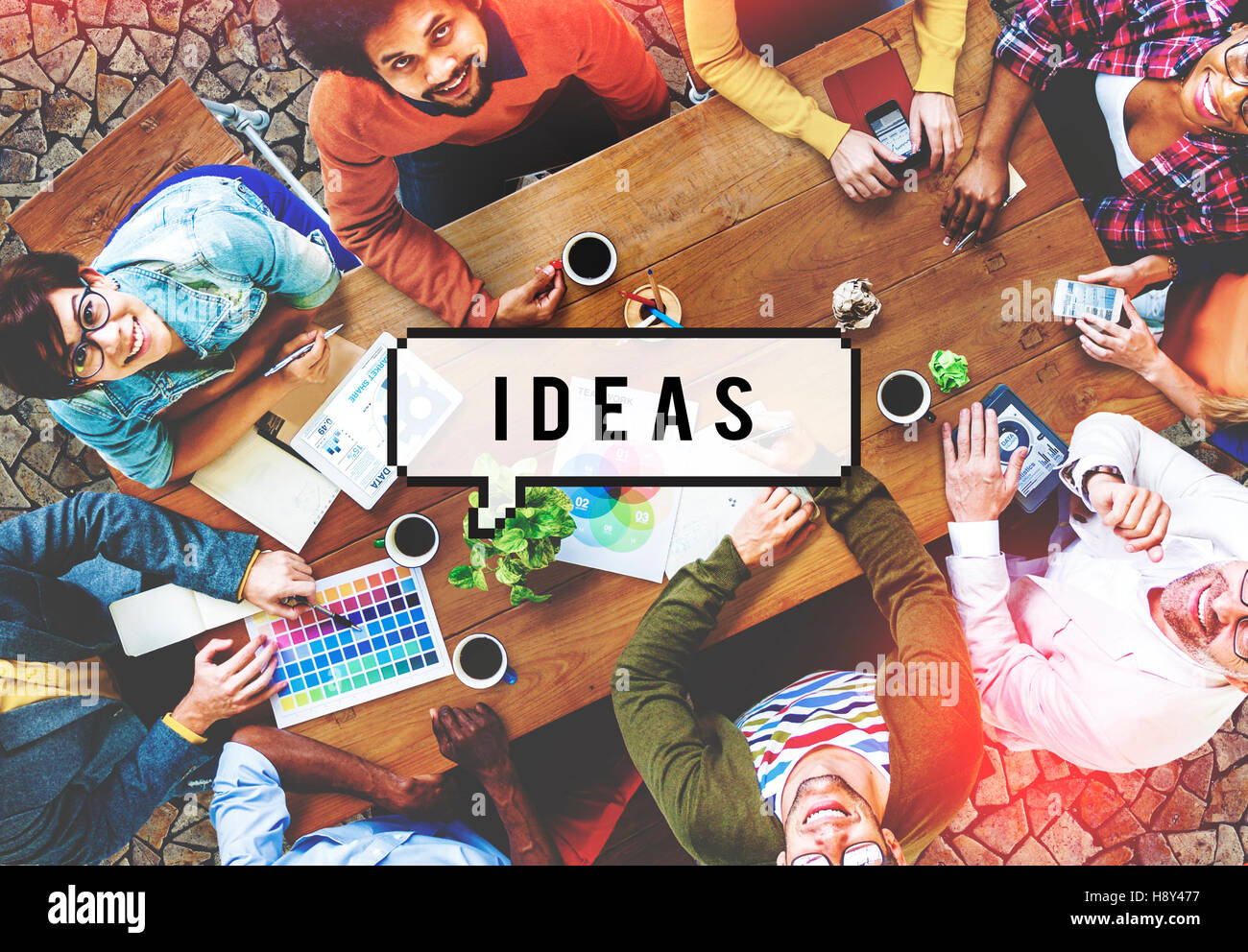 Ideas Inspiration Motivation Creativity Design Concept Stock Photo - Alamy