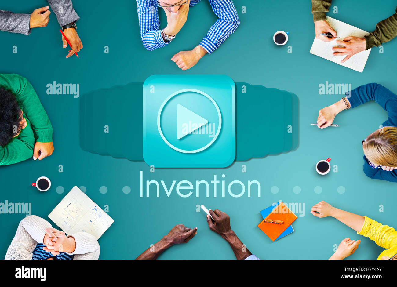 Invention Creative Design Ideas Modern Concept Stock Photo - Alamy