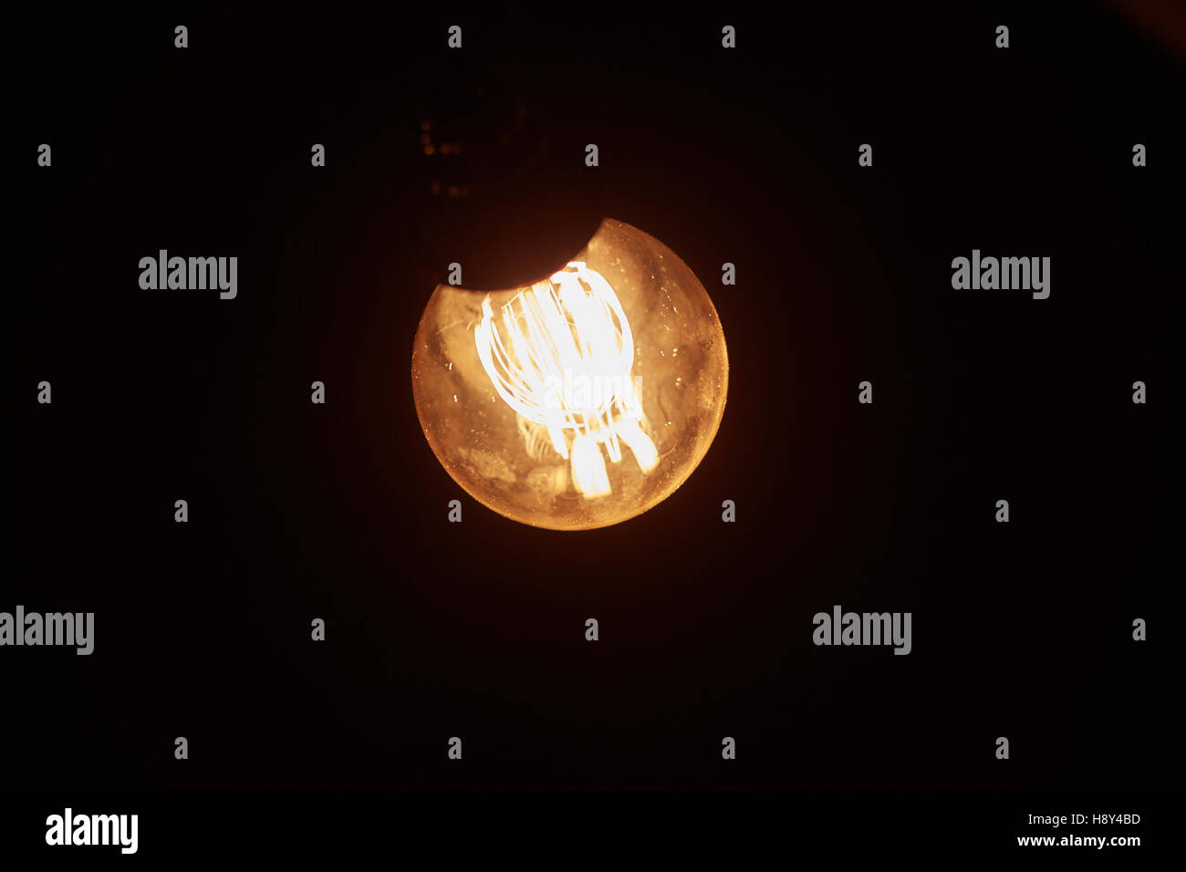 Old vintage lighting decor Stock Photo - Alamy