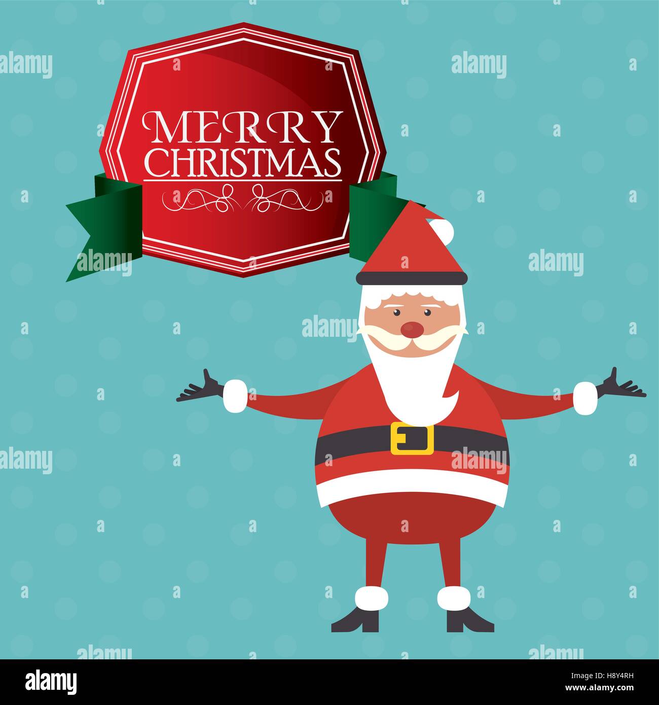 Santa cartoon of Christmas season design Stock Vector Image & Art - Alamy
