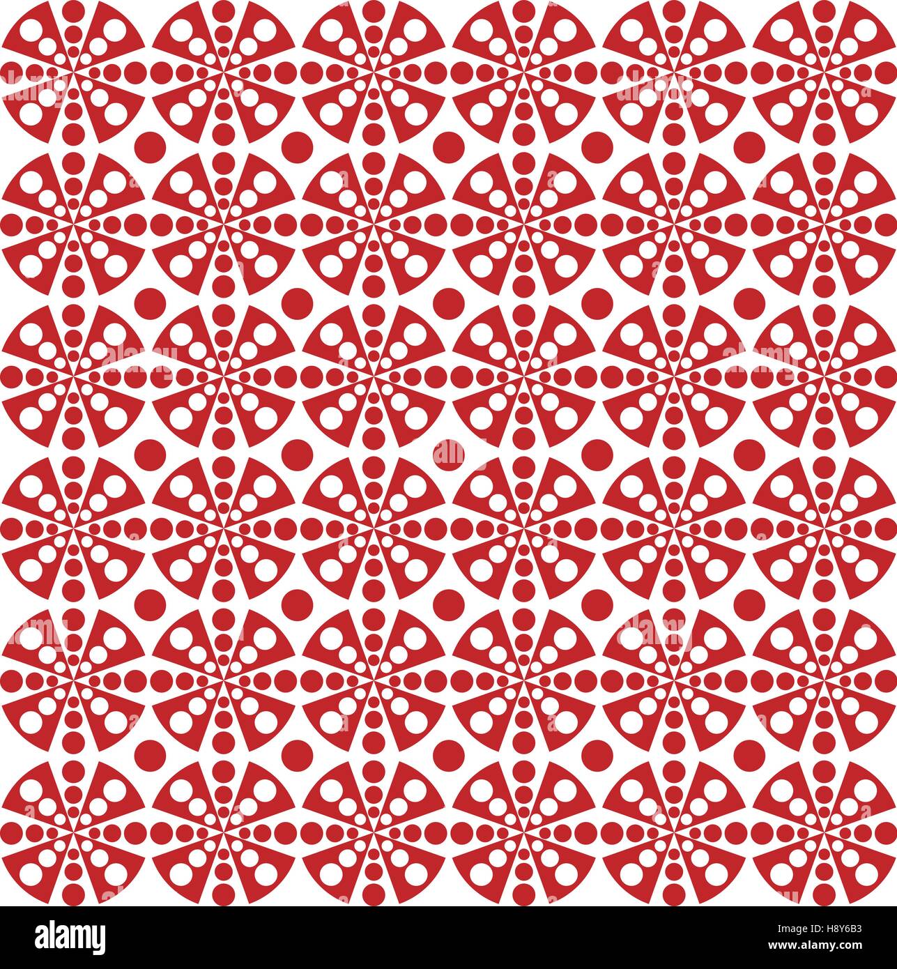 Seamless retro illustrated pattern Stock Vector Images - Alamy