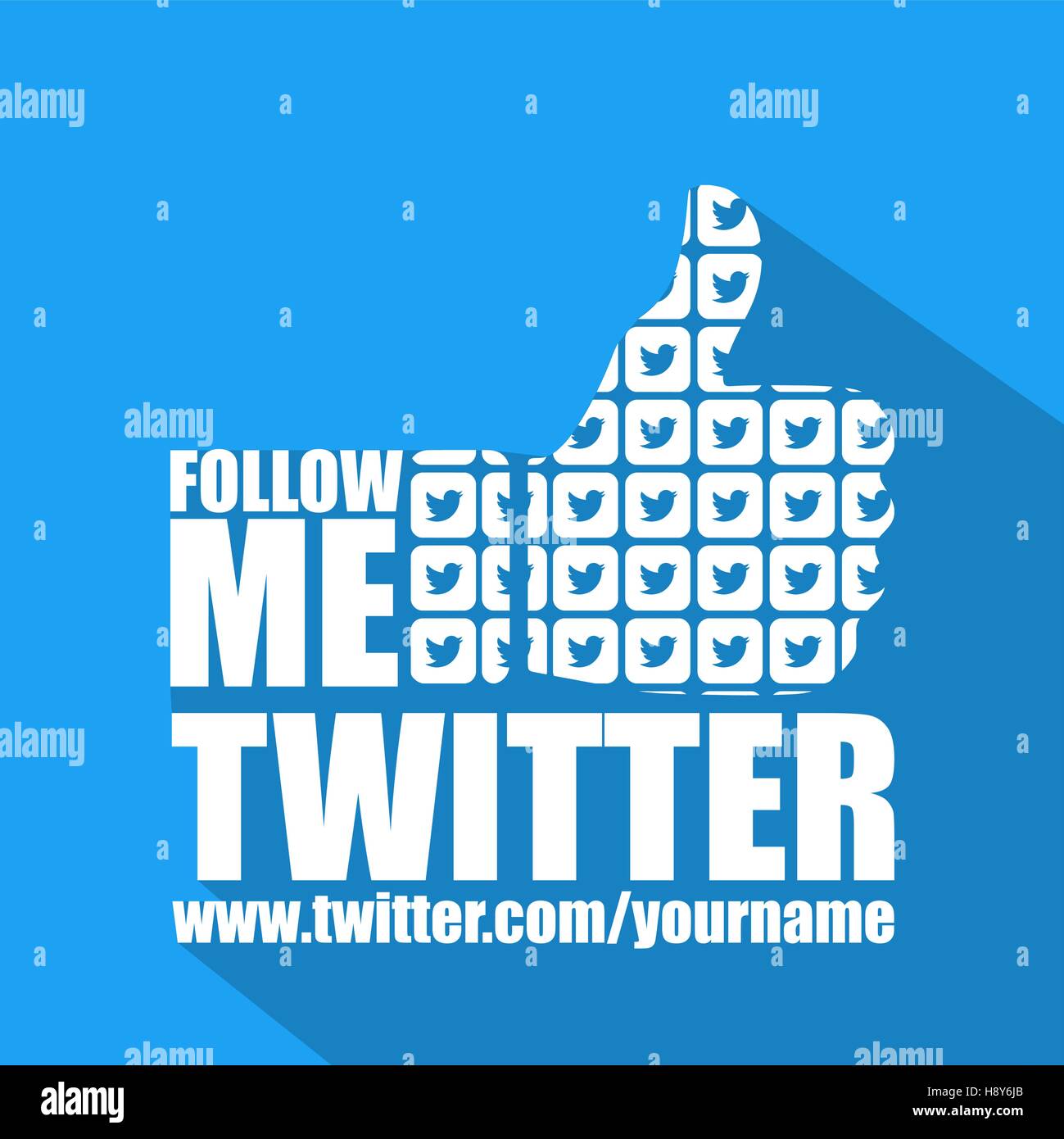 Follow Me On Twitter Icon