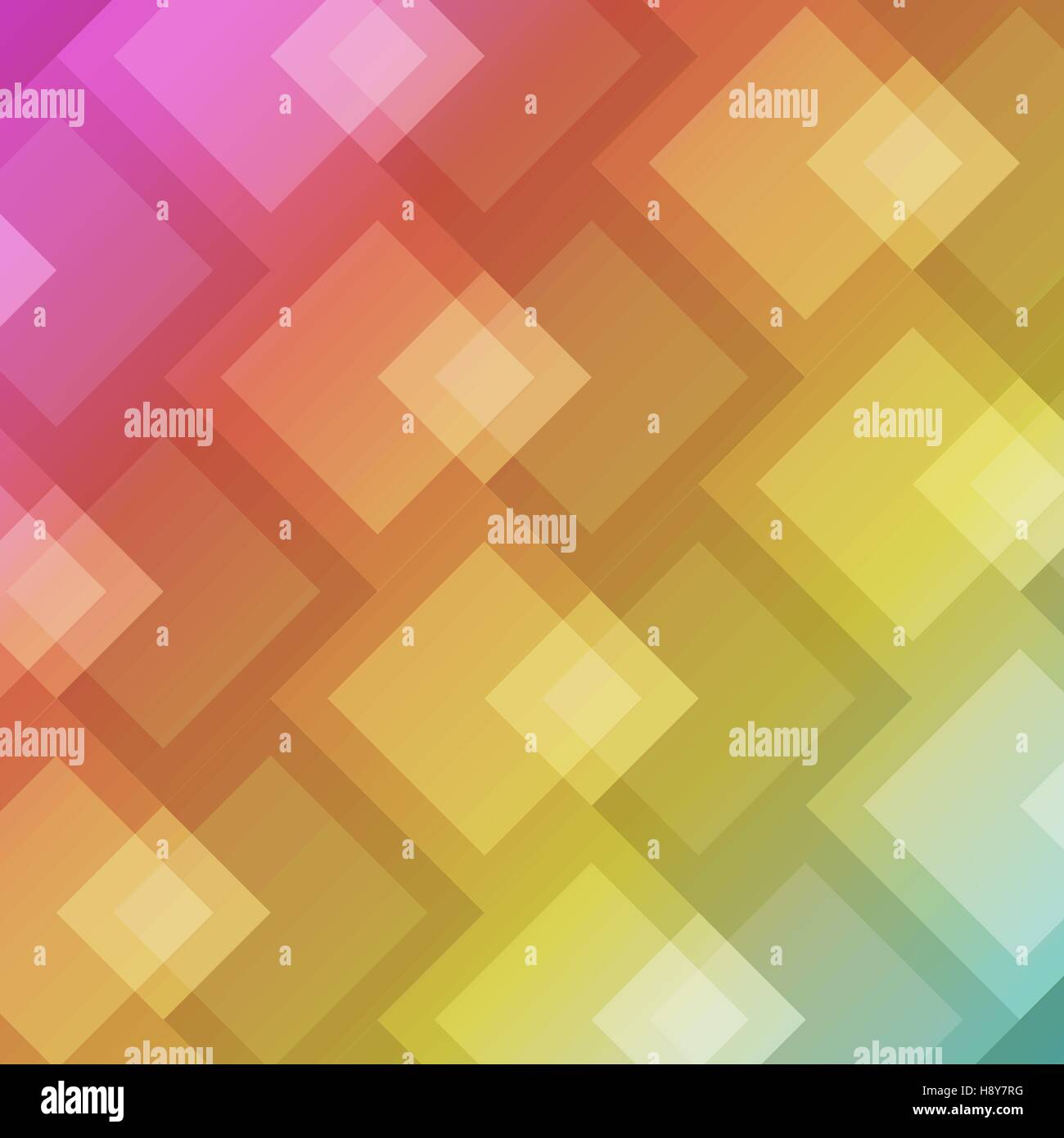 Abstract square shape on colorful background, stock vector Stock Vector ...