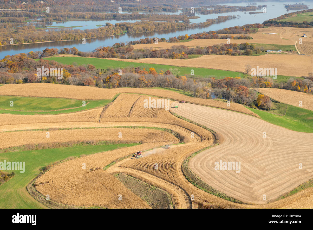 Iowa Farm Aerial Stock Photos & Iowa Farm Aerial Stock Images - Alamy