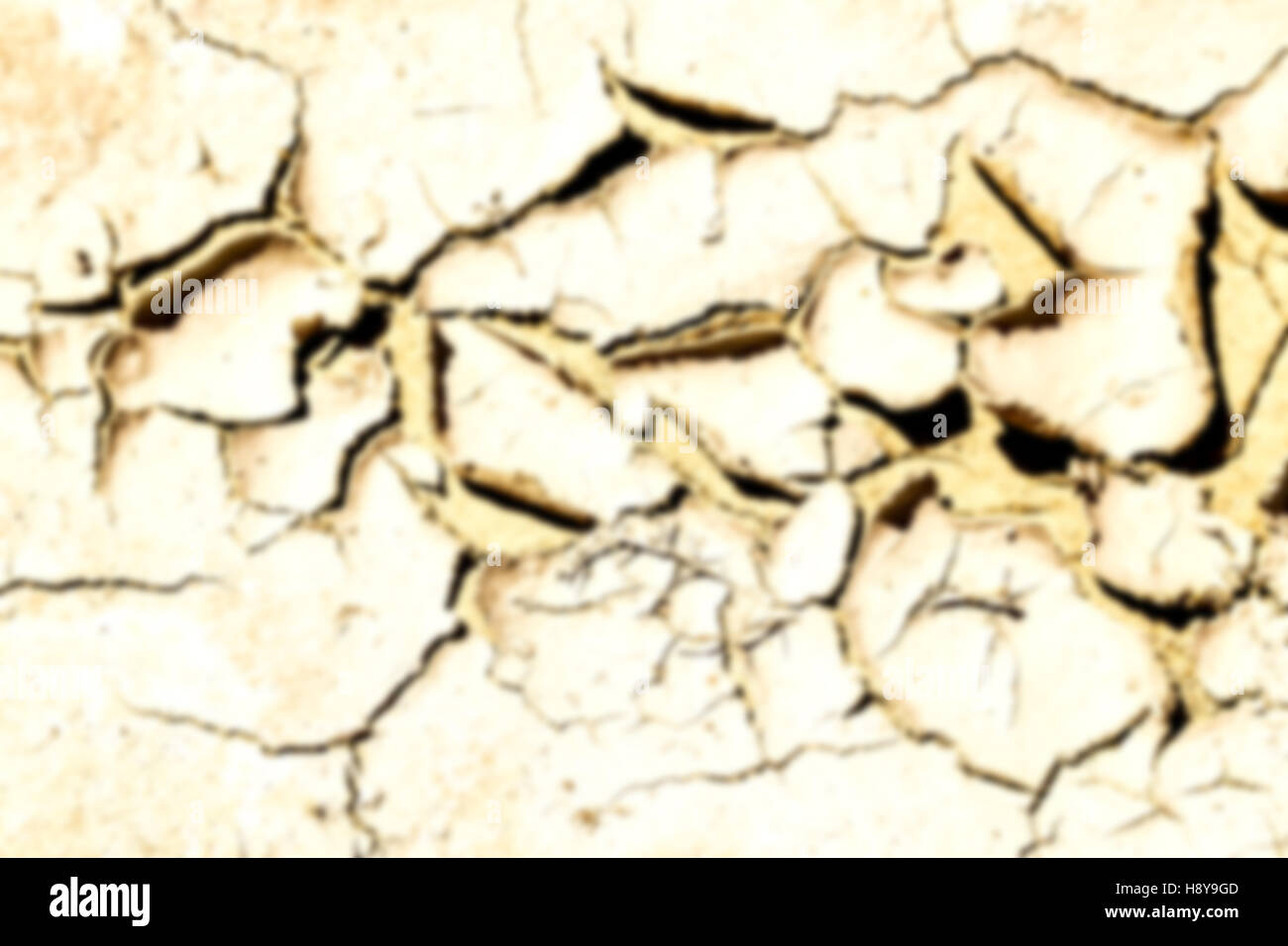 blur old desert and the abstract cracked sand texture in oman rub al ...