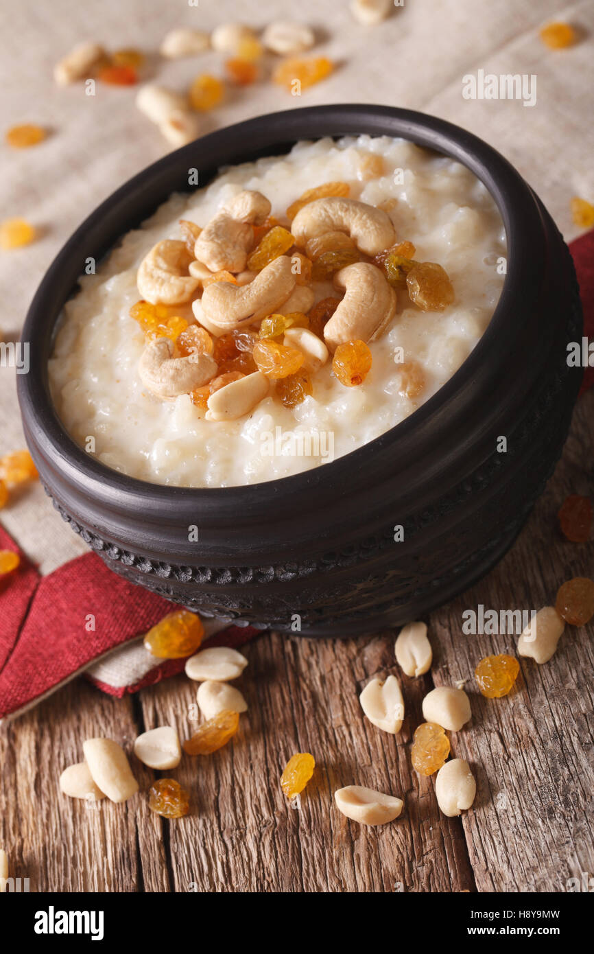Indian sweet rice pudding hi-res stock photography and images - Alamy