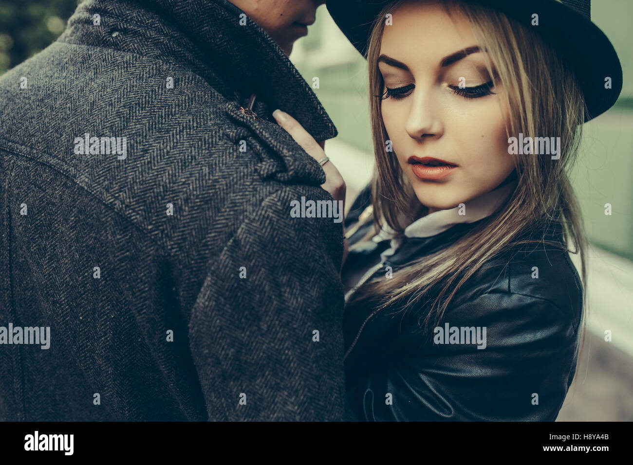 Young beautiful couple Stock Photo - Alamy