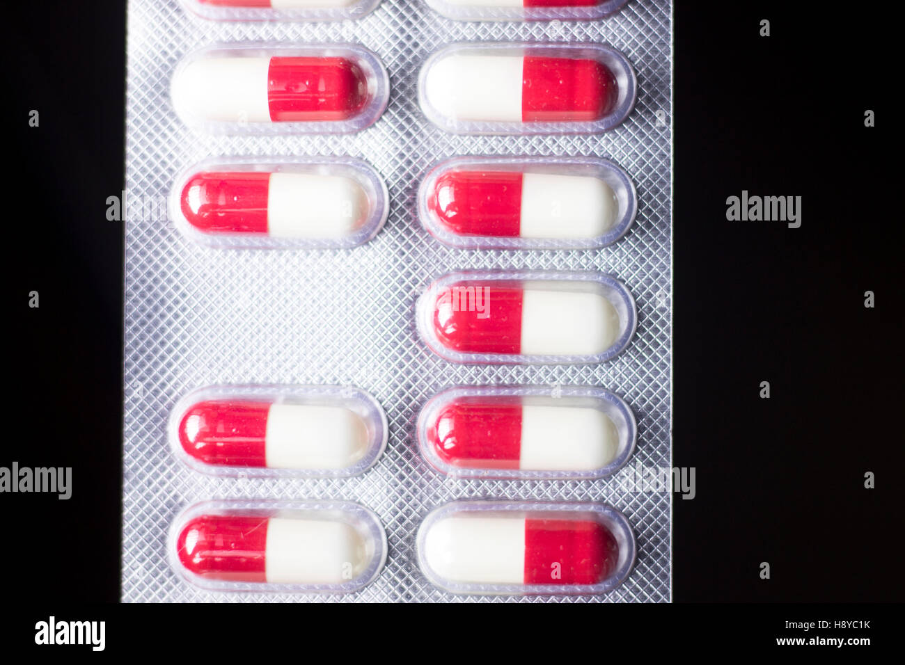 Blister medication pack medical drug pillls photo Stock Photo - Alamy