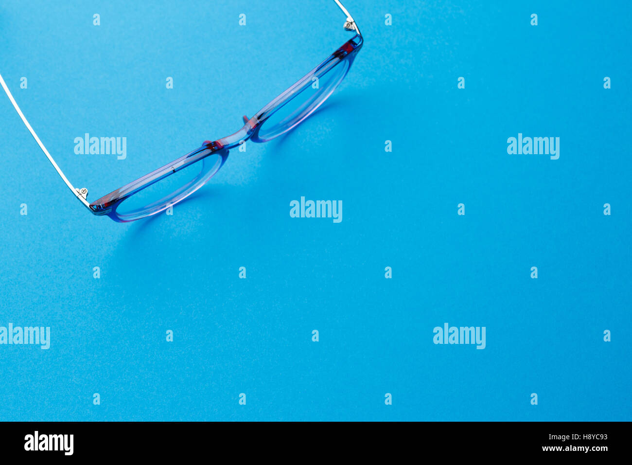 Spectacles with place for advertising Stock Photo - Alamy