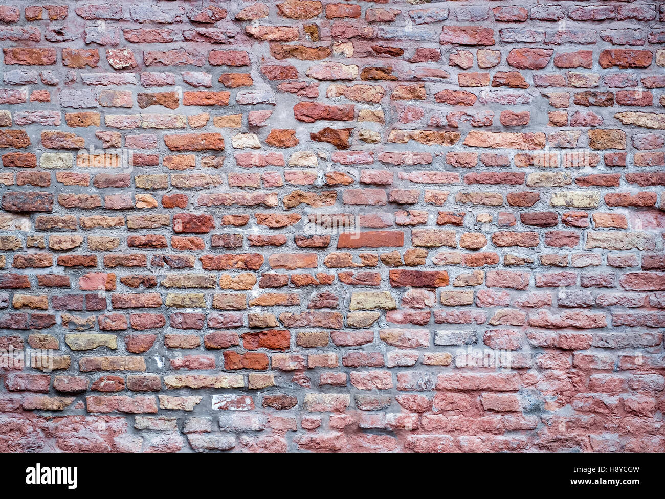 Old brick wall cement hi-res stock photography and images - Alamy