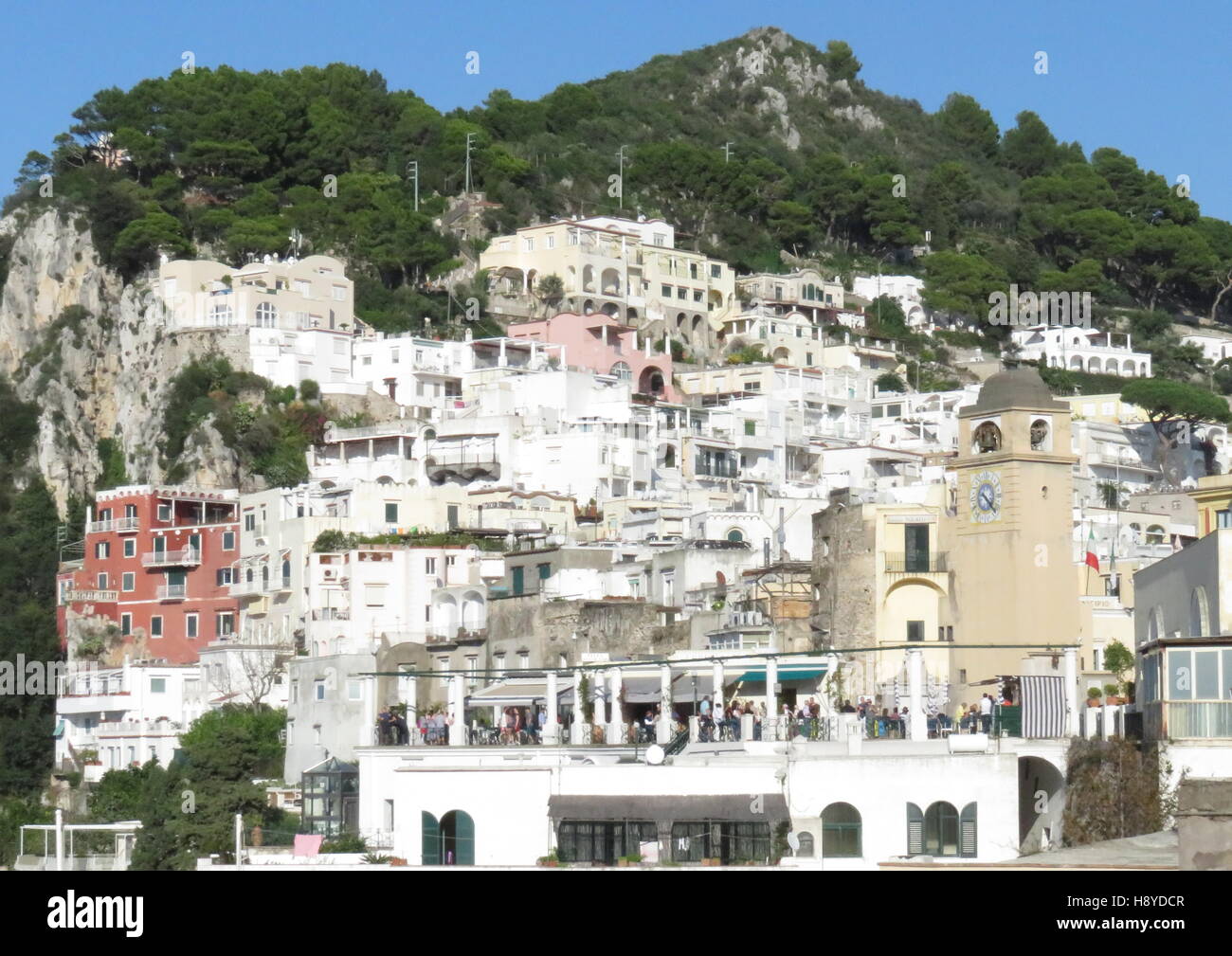 Capri italy piazza umberto hi-res stock photography and images - Alamy