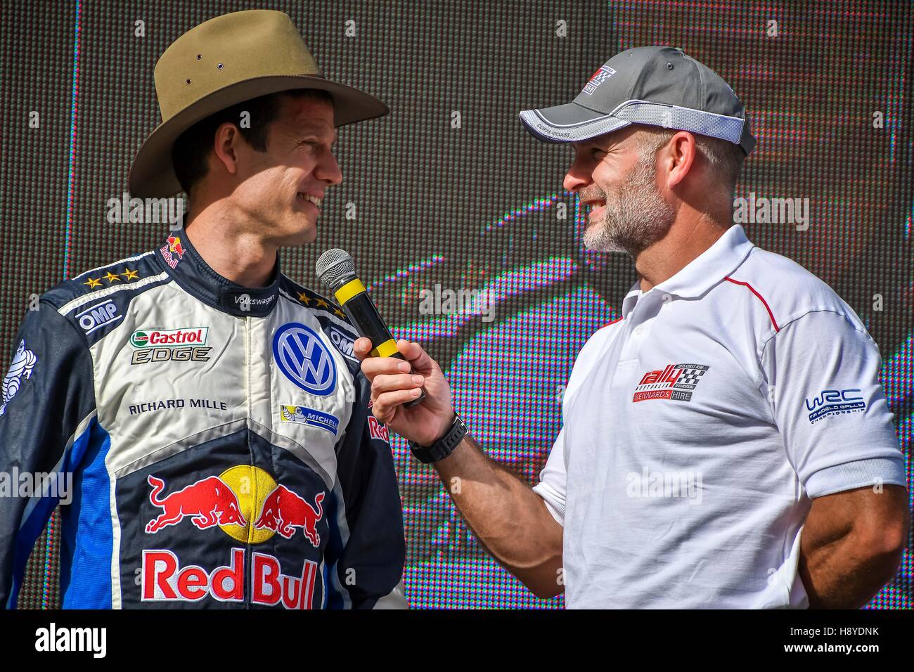Coffs Harbour, Australia. 17th Nov, 2016. Four time World rally ...