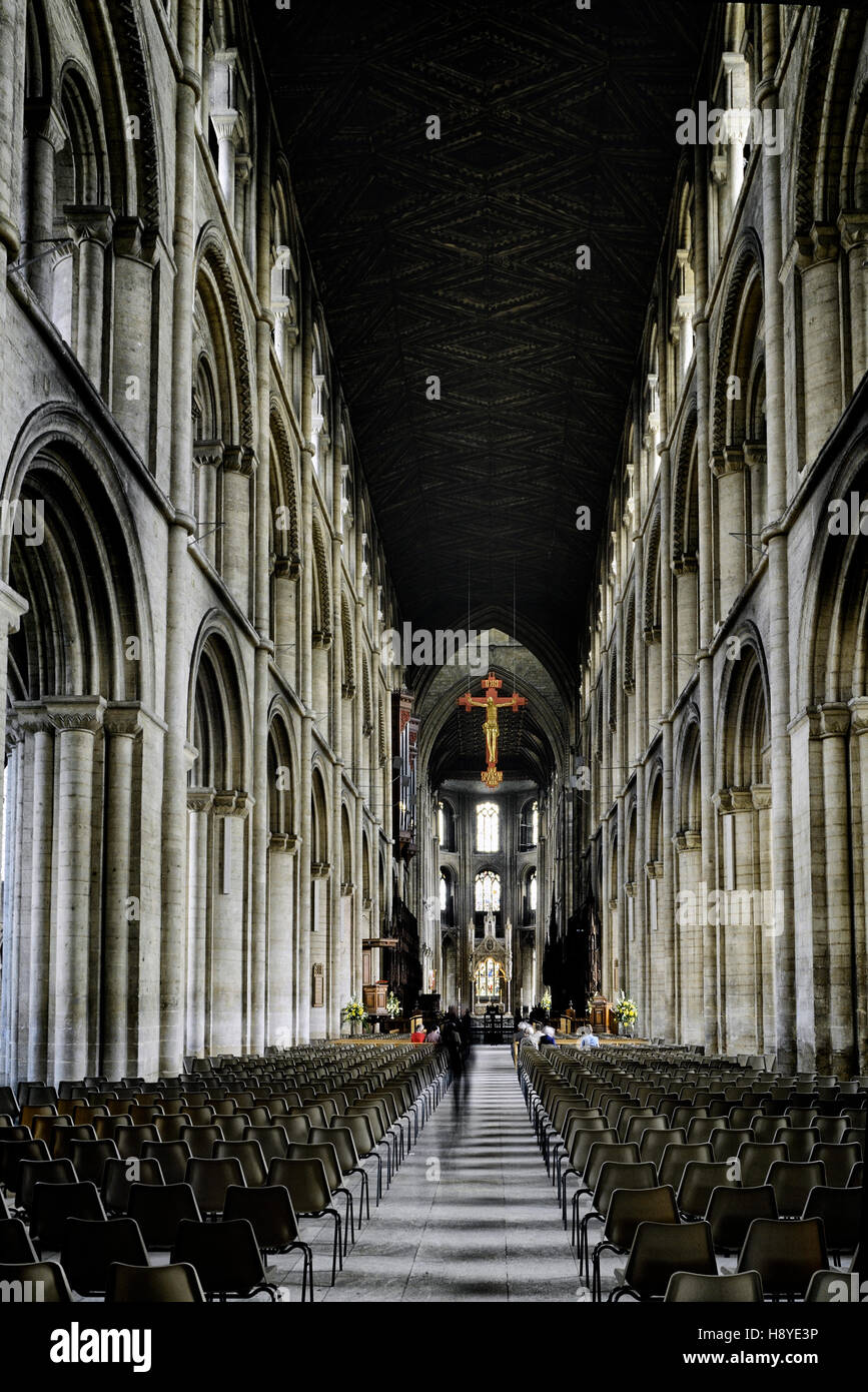 Peterborough Cathedral. Cambridgeshire. England. UK Stock Photo - Alamy