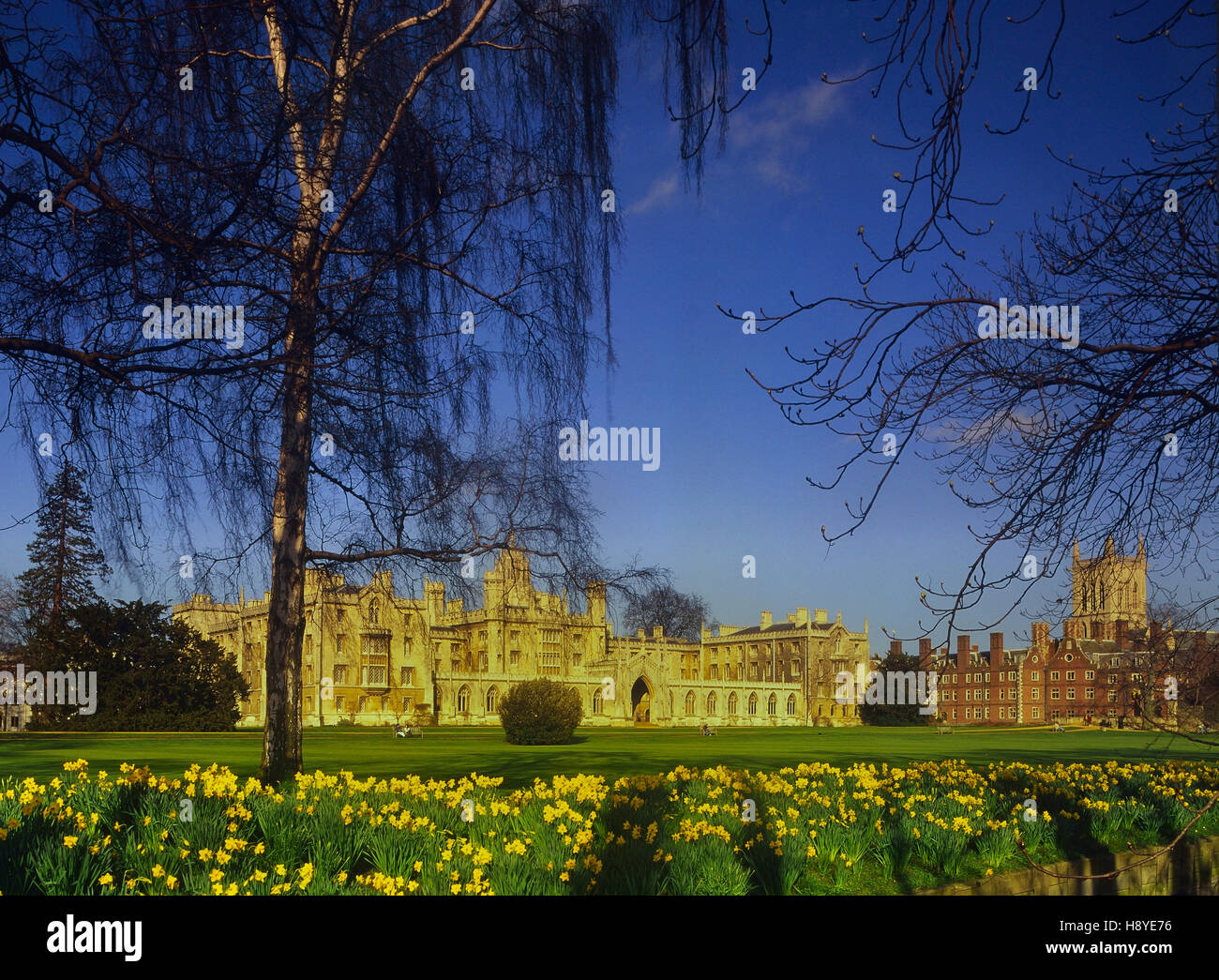 Famous cambridge landmarks hi-res stock photography and images - Alamy