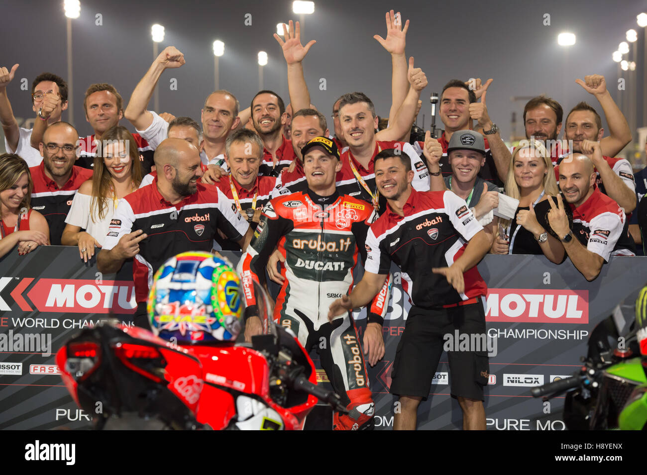 Losail International Circuit, Qatar. 30th Oct, 2016. Ducati rider rider ...