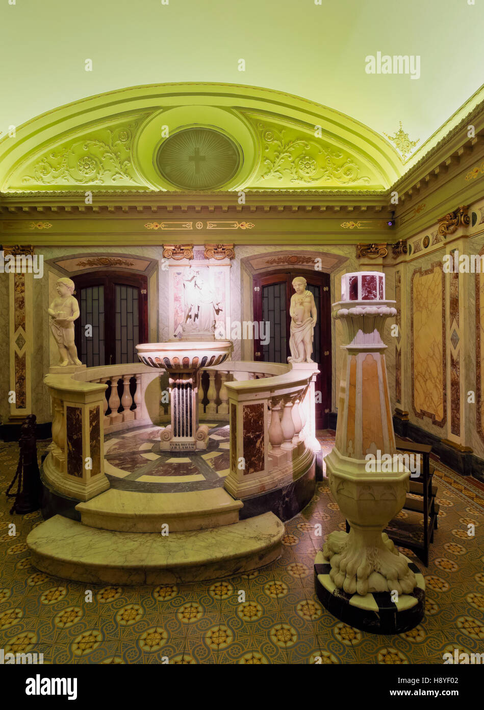 Uruguay, Montevideo, Interior view of the Metropolitan Cathedral Stock ...