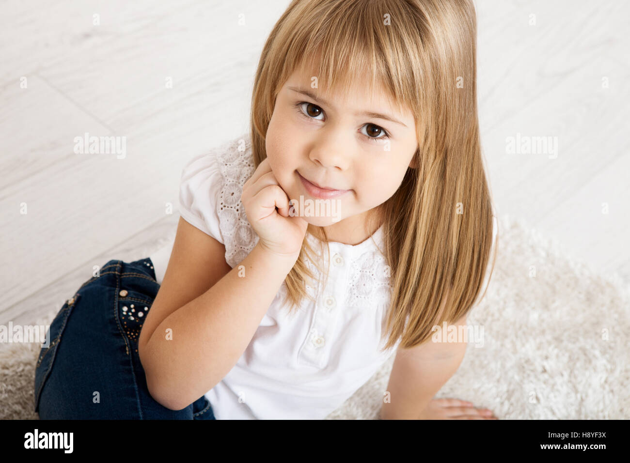 Modern baby sitting hi-res stock photography and images - Alamy