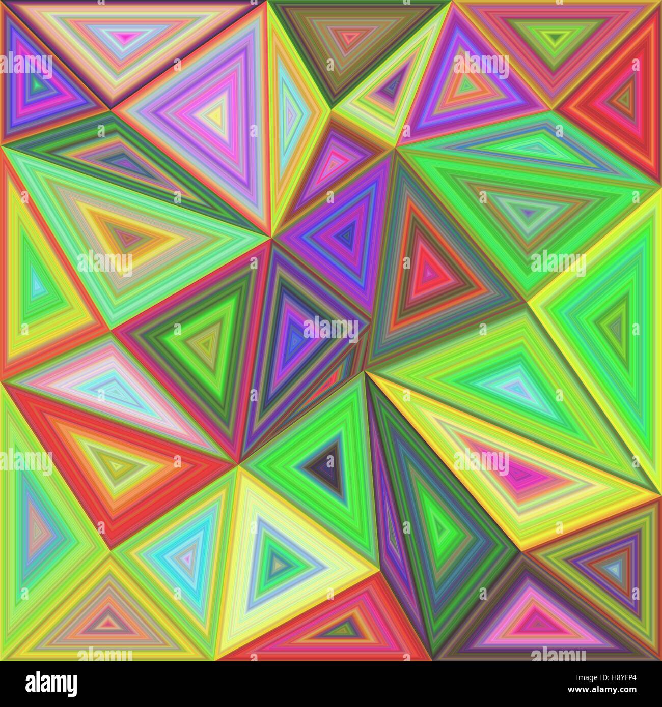 Concentric tiled mosaic Stock Vector Images - Alamy
