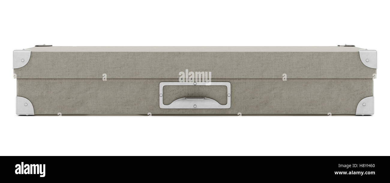 office cardboard box isolated on white background Stock Photo - Alamy