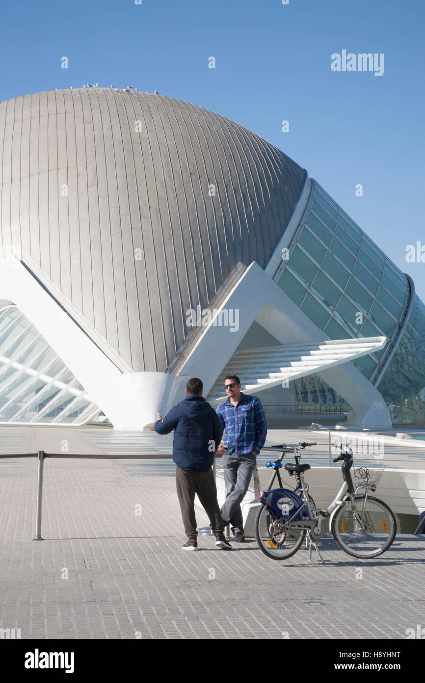 IMAX Hemisferic Buildings, City of Arts and Science, Valencia Stock ...