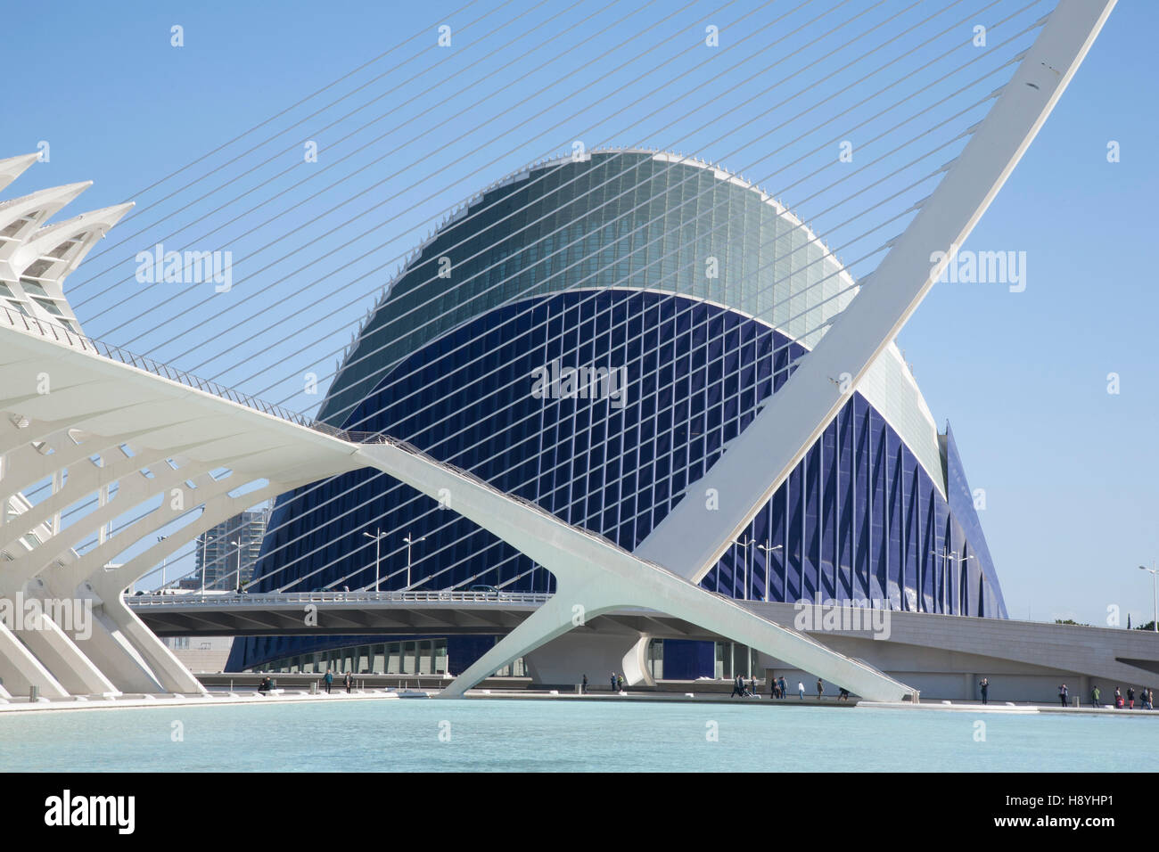 Agora Building, City of Arts and Science, Valencia Stock Photo - Alamy