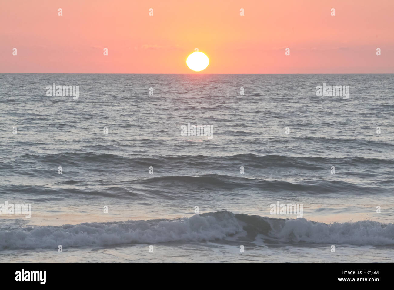 Twilight over the sea Stock Photo - Alamy