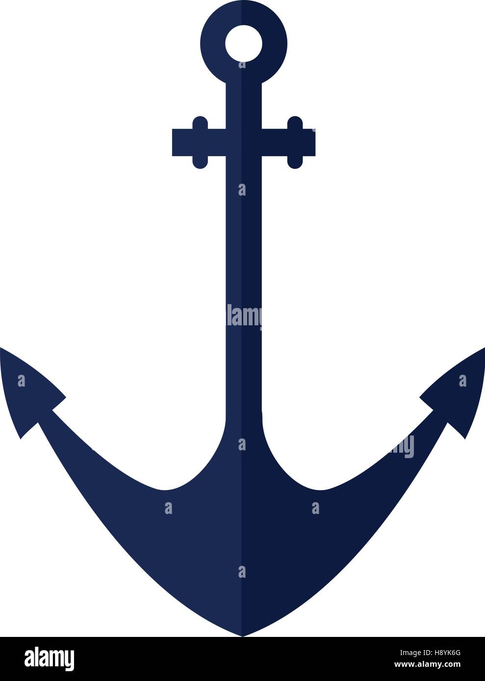 ship anchor maritime frame vector illustration design Stock Vector ...