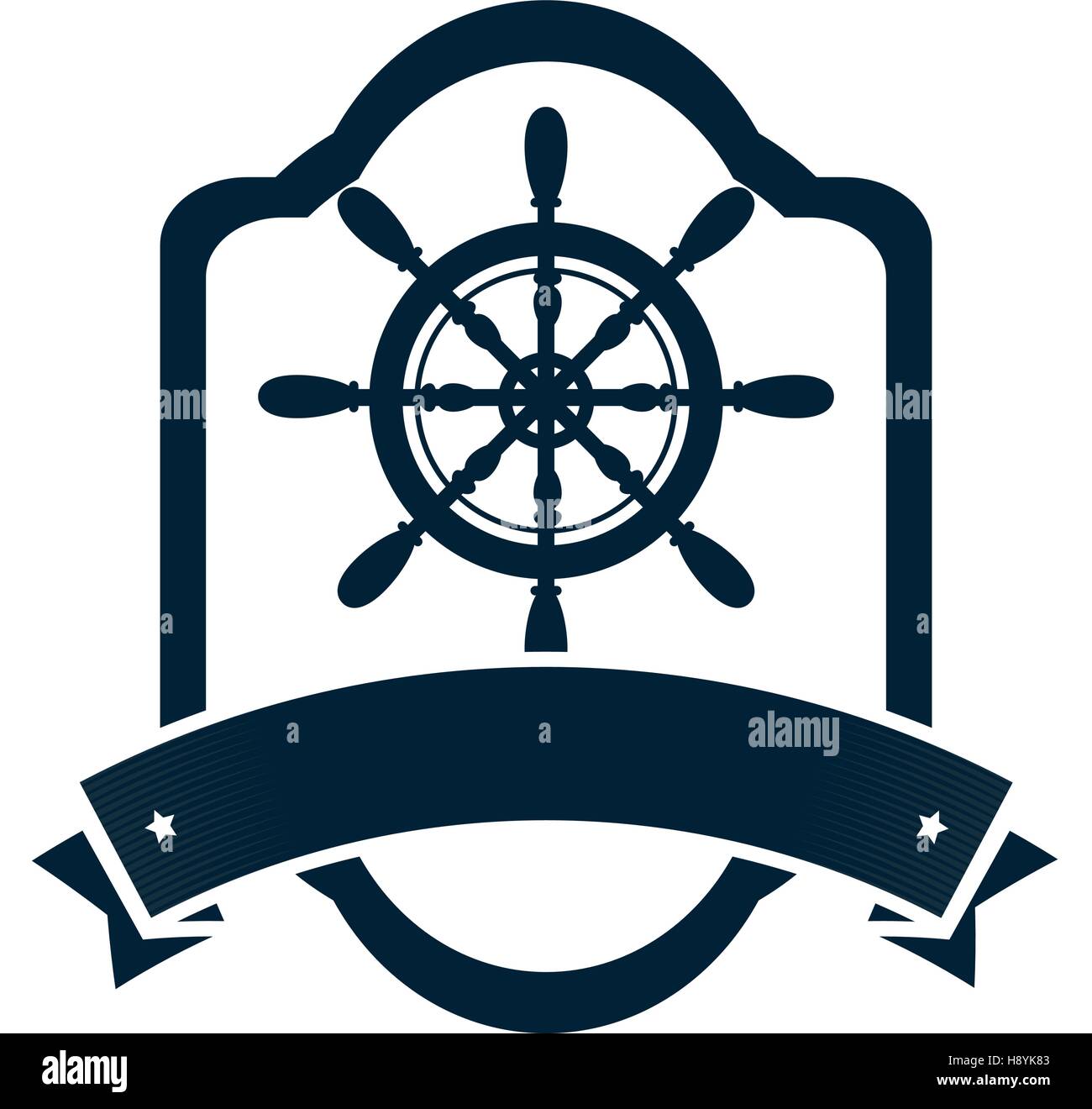 Nautical frame ship timon hi-res stock photography and images - Alamy