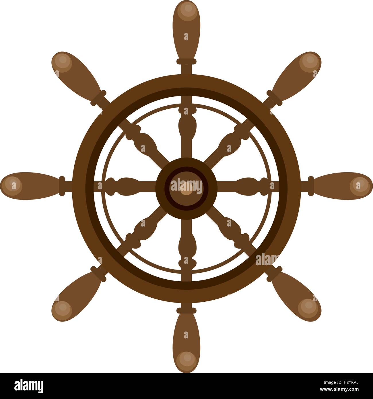 ship timon maritime frame vector illustration design Stock Vector Image ...