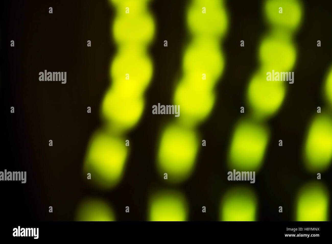 Green overlay background of green lights with bokeh effect. Includes ...