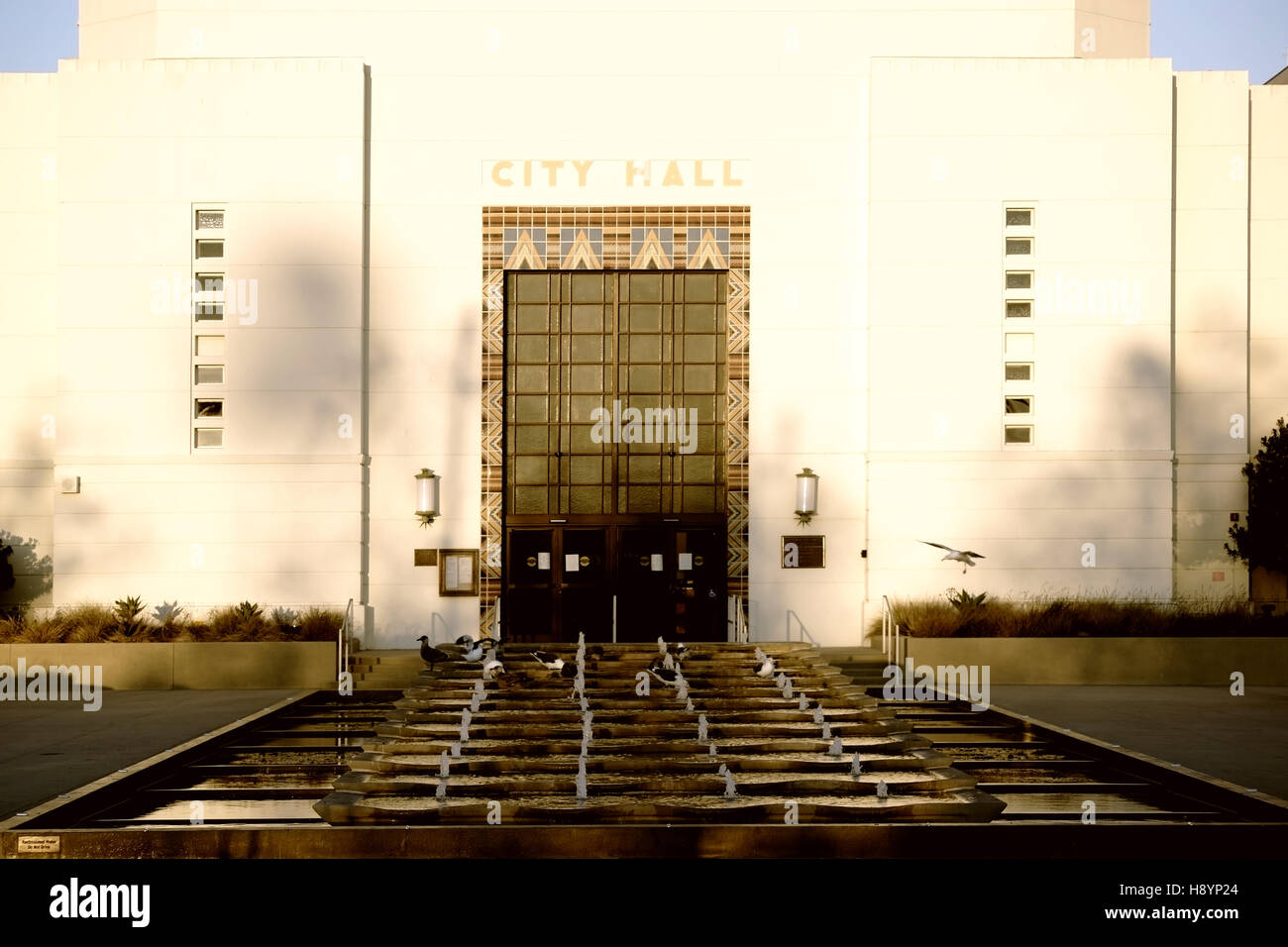 Santa Monica City Hall Stock Photo - Alamy