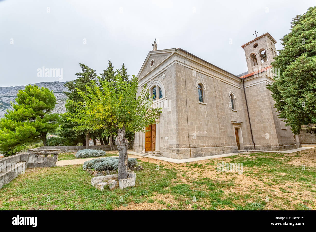 Old Church in Croatia Stock Photo - Alamy