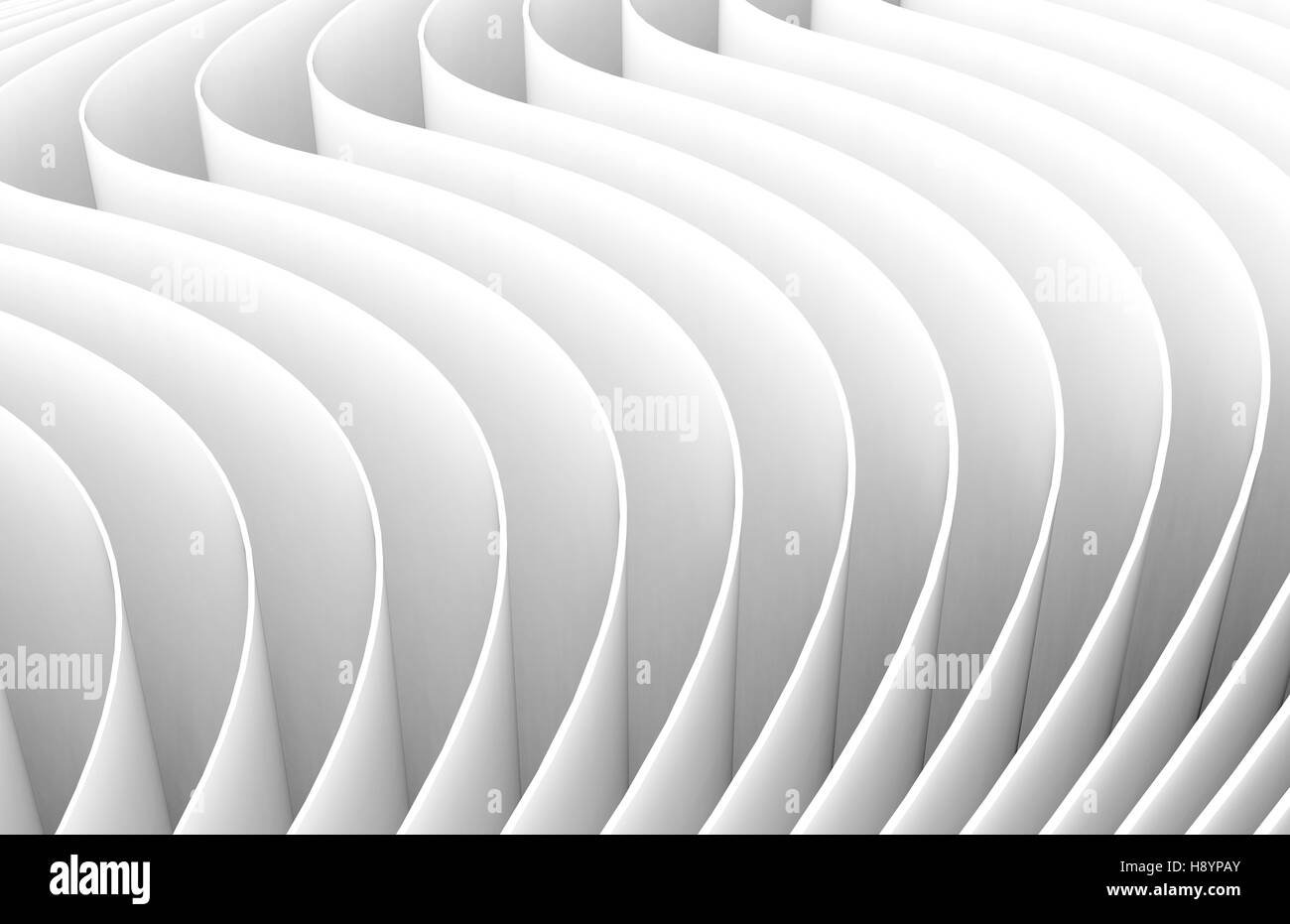 3D rendering wavy paper sheets, paper texture background for design ...