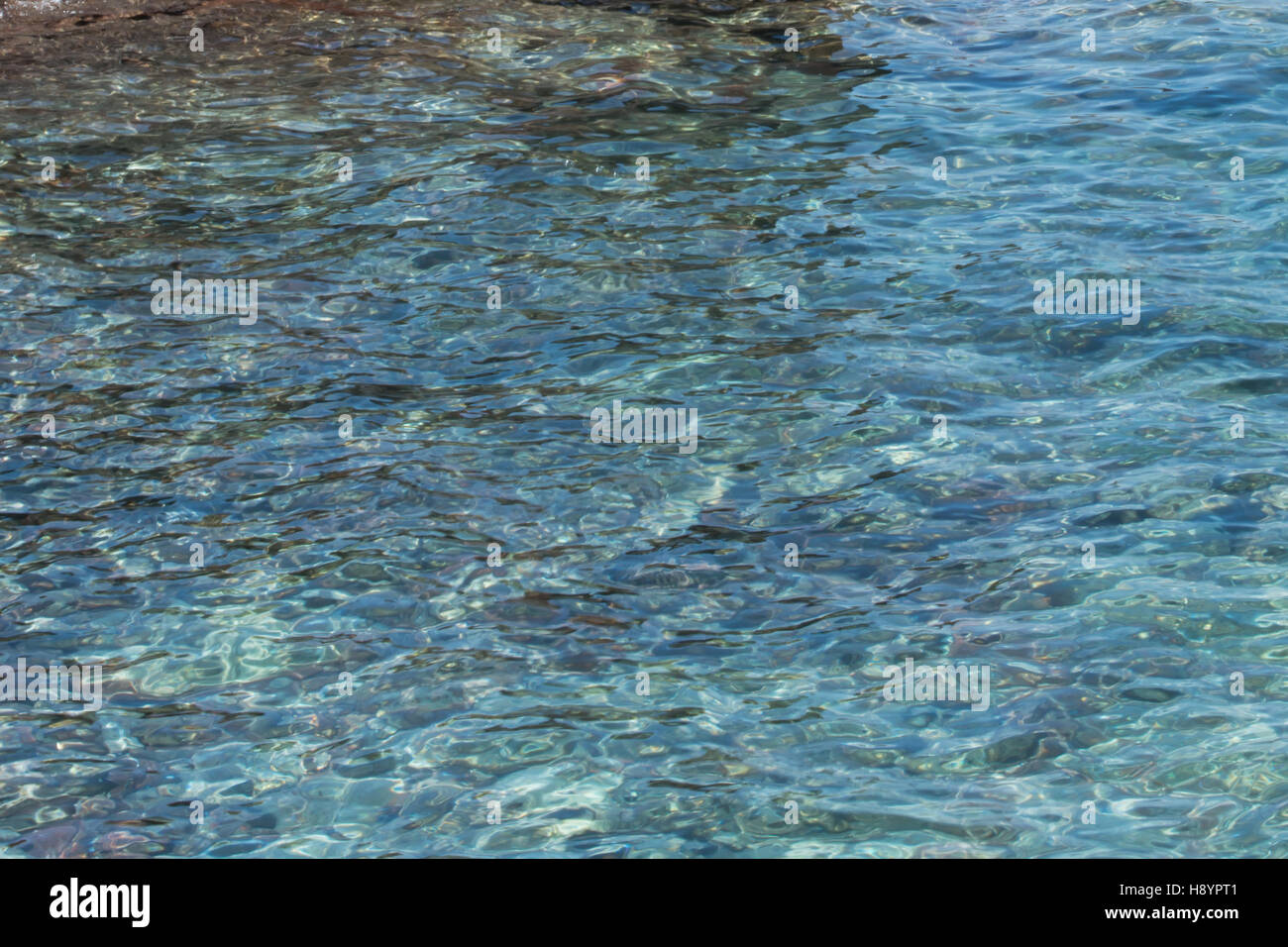Watery blue abstract texture hi-res stock photography and images - Alamy