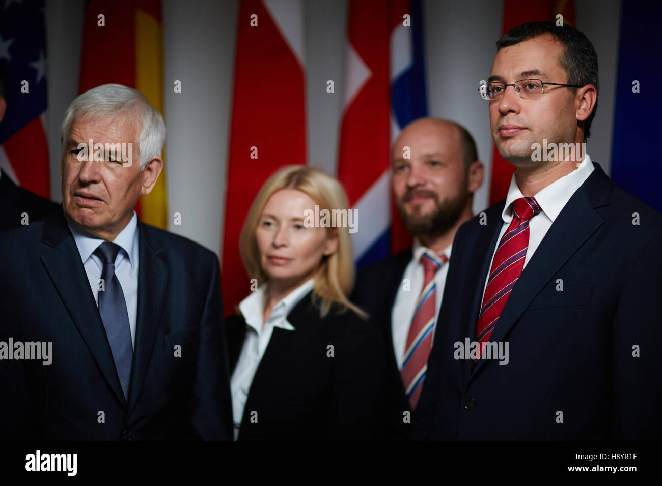 Presentation politicians hi-res stock photography and images - Alamy