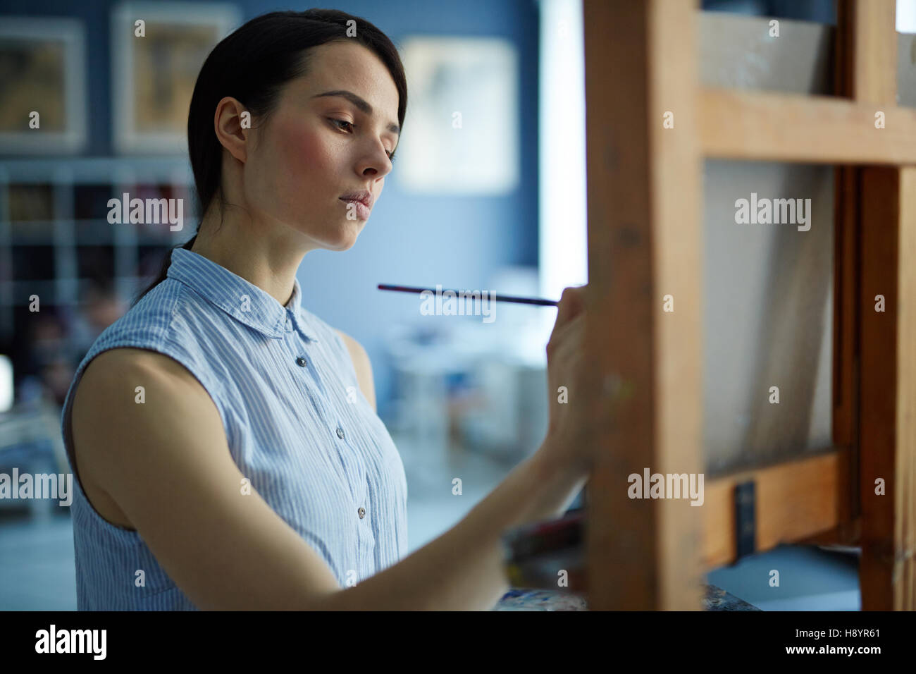 Painitng in room hi-res stock photography and images - Alamy