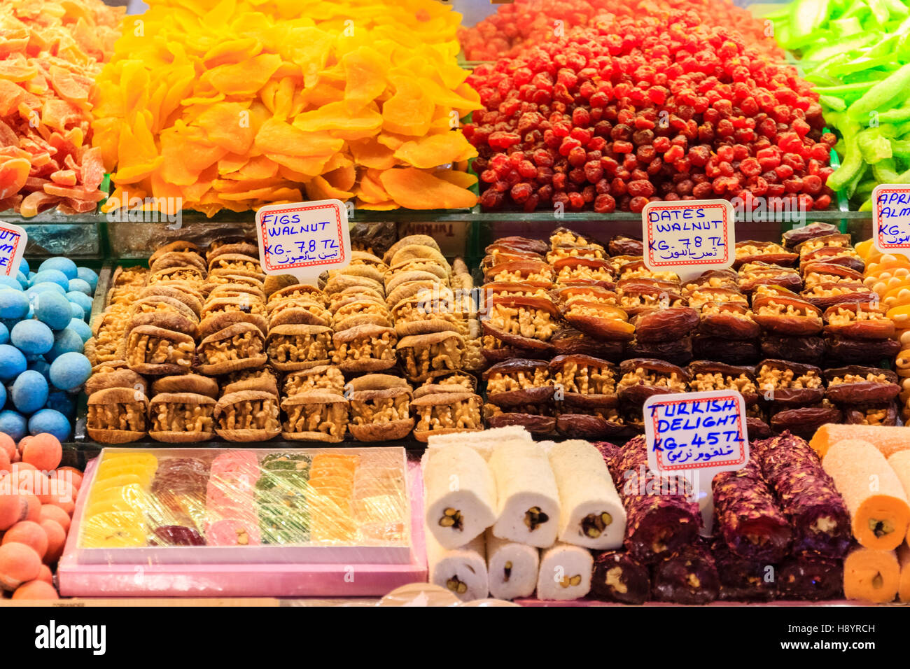 Turkish Delights in Istanbul, Turkey Stock Photo - Alamy