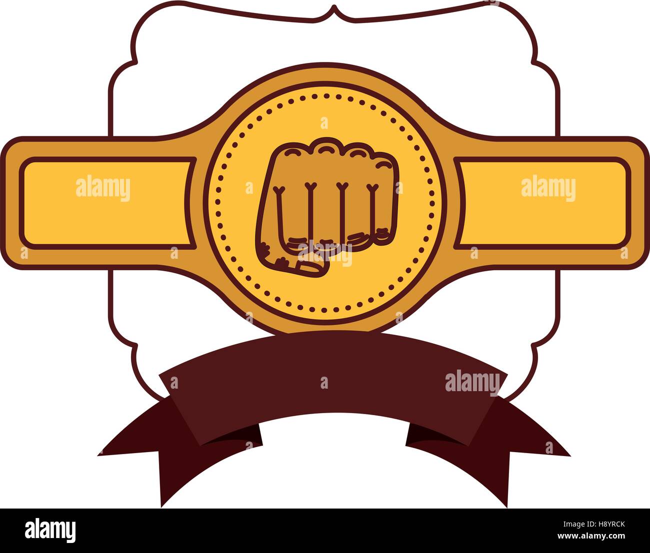 Boxing theme Stock Vector Images - Alamy