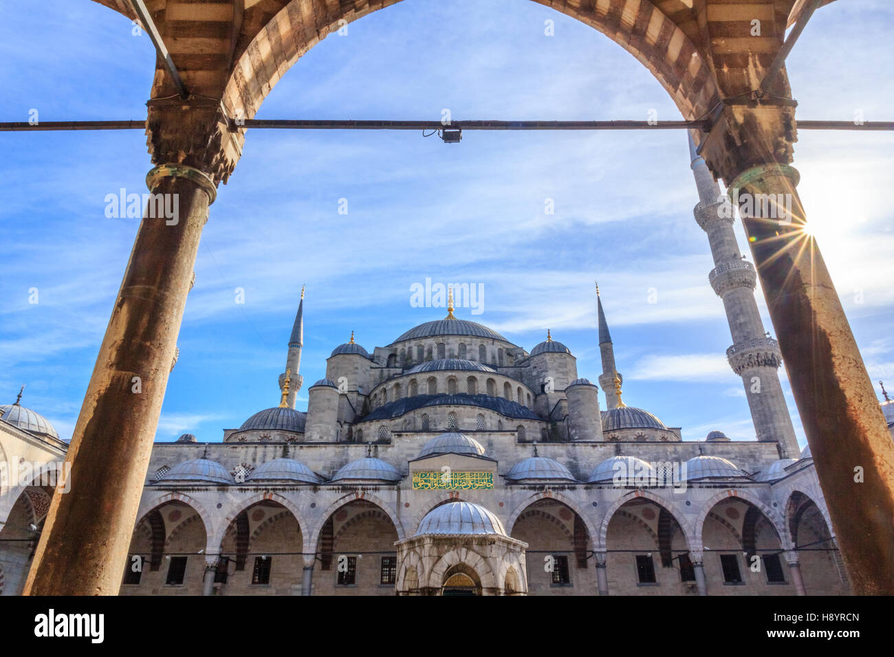 Sultan Ahmed (Blue Mosque) in Istanbul, Turkey Stock Photo - Alamy