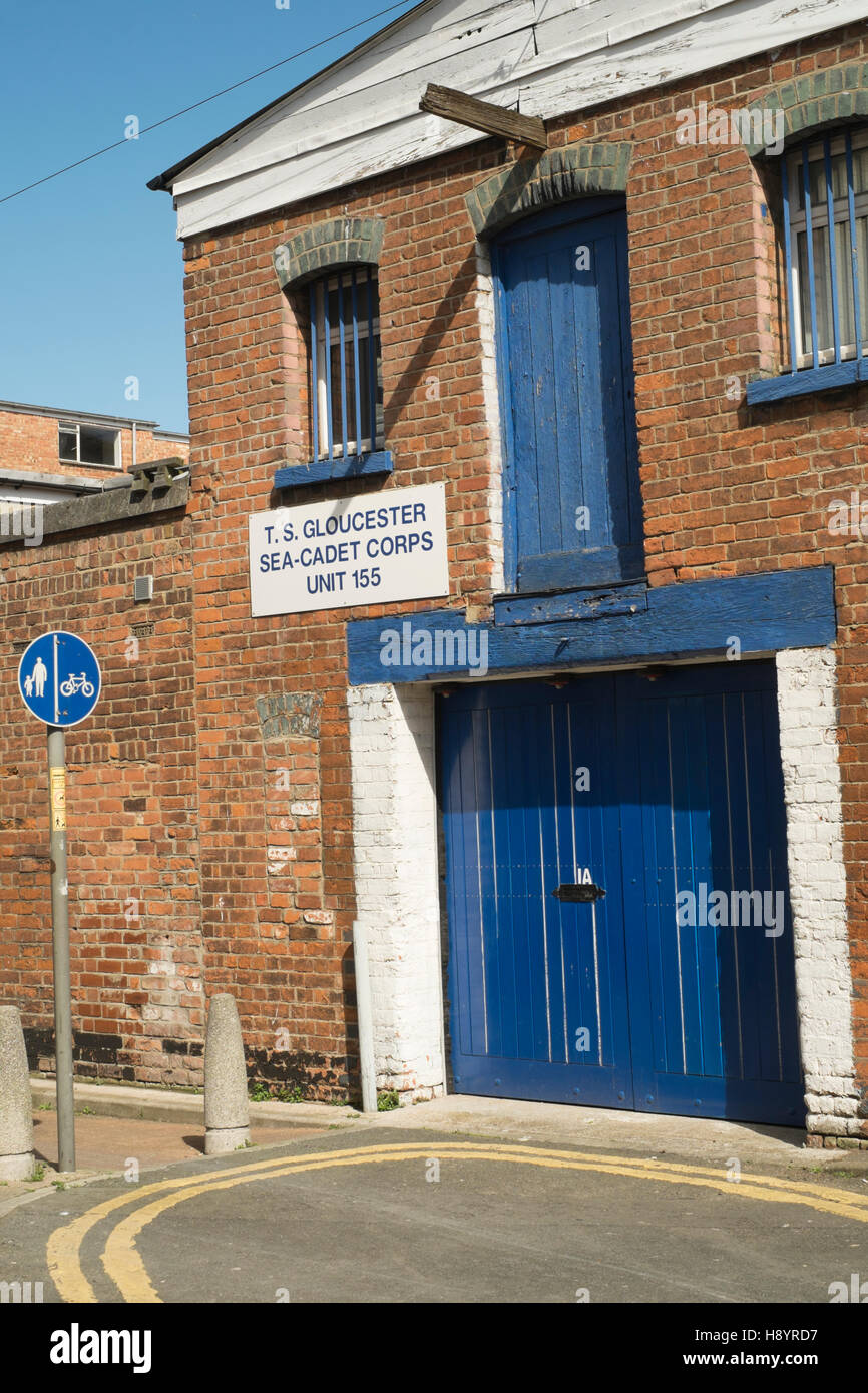Sea Cadets building in Gloucester,England Stock Photo - Alamy