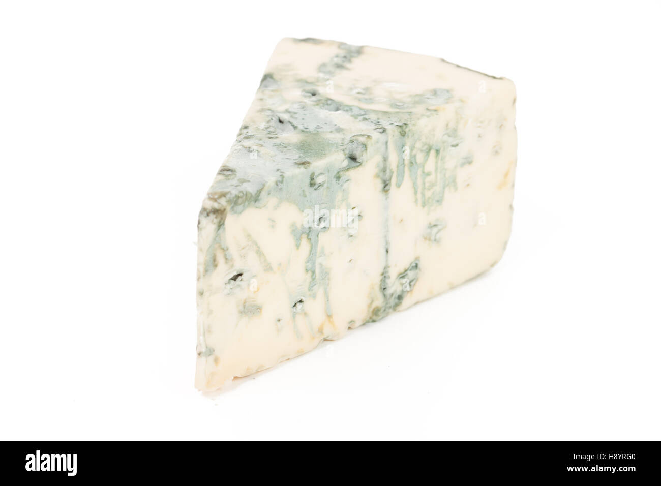 Blue cheese isolated on the white background Stock Photo - Alamy