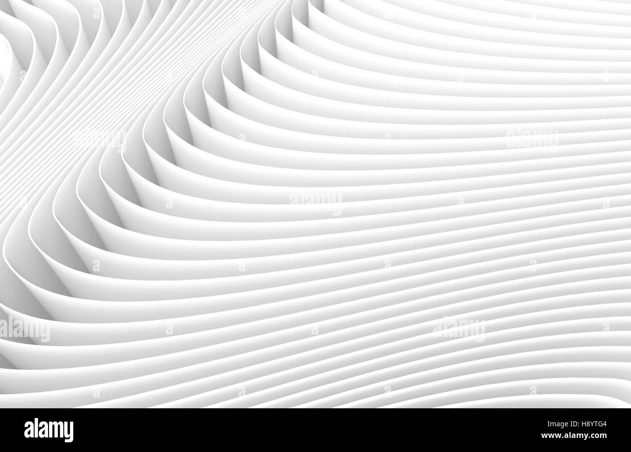 3D rendering wavy paper sheets, paper texture background for design ...