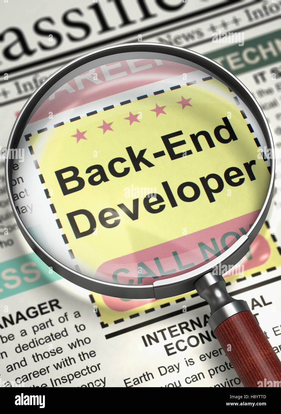 Back end developer hi-res stock photography and images - Alamy
