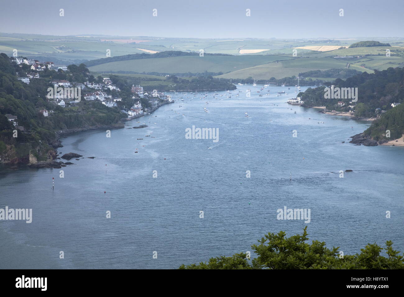 Salcombe Harbour, South Hams, South Devon Stock Photo - Alamy